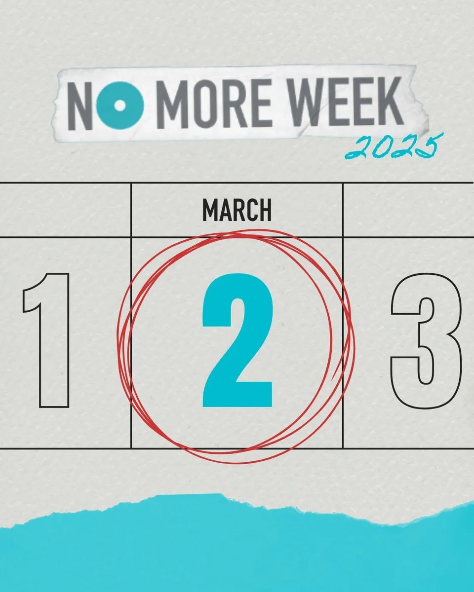 NO MORE Week 2025: From Awareness to Action